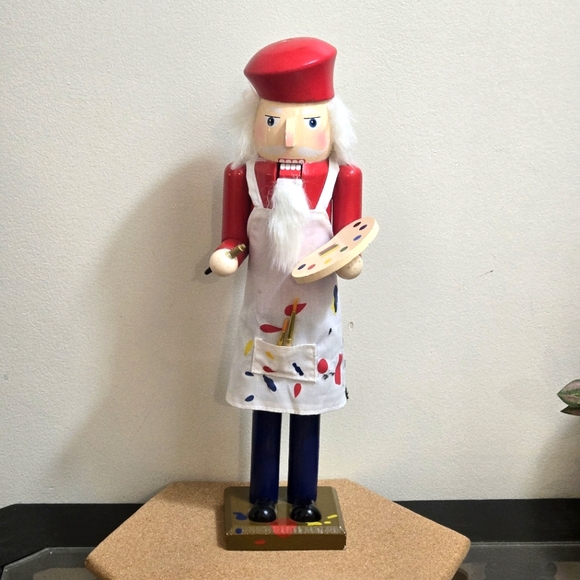 Nutcracker | Holiday | Vintage Rare Christmas Artist Nutcracker Painter 5 H Beautiful ...